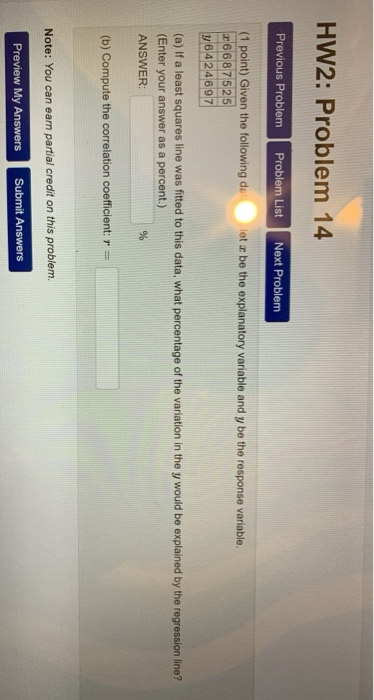 Solved HW2: Problem 14 Previous Problem Problem List Next | Chegg.com