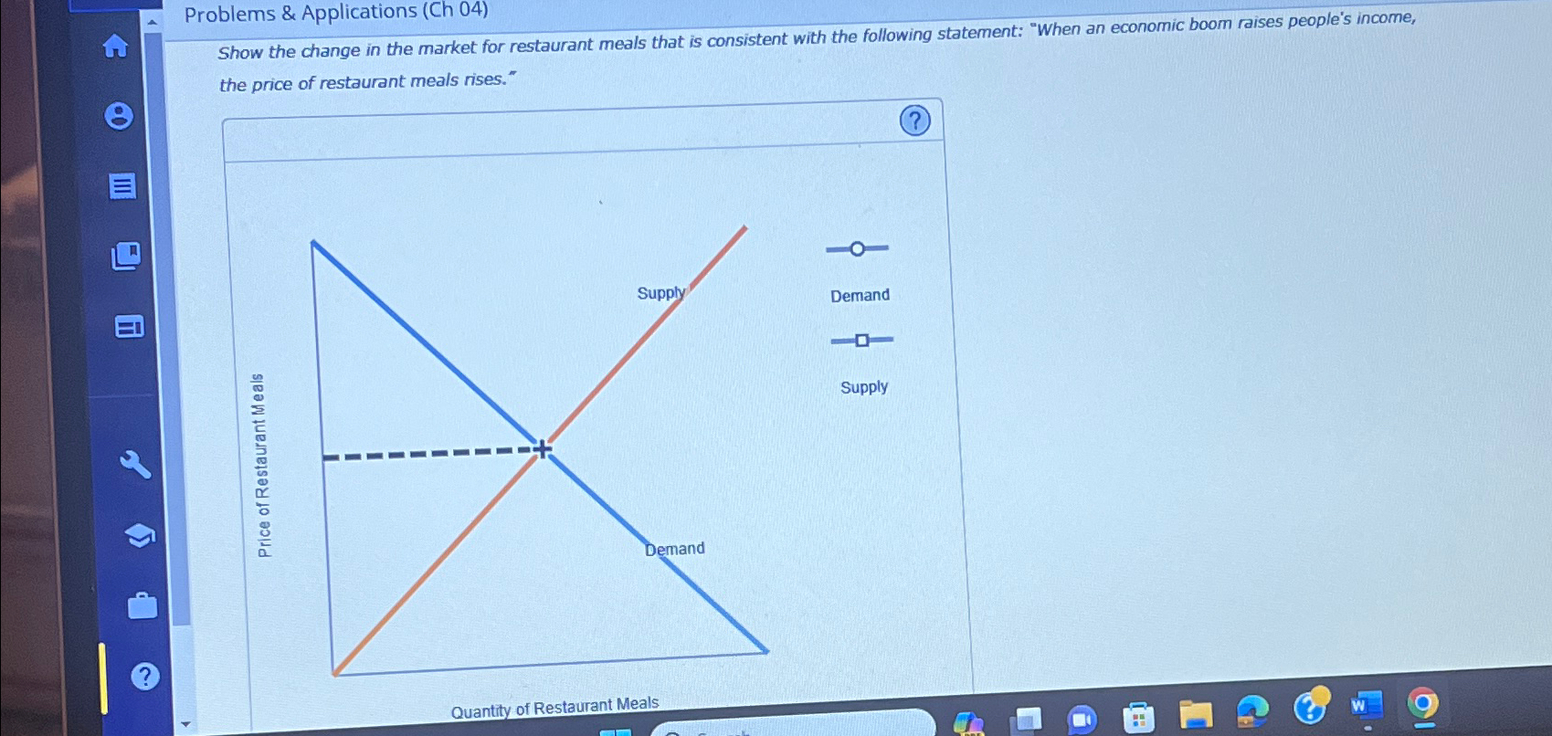 Solved Problems & Applications (Ch 04)Show the change in the | Chegg.com