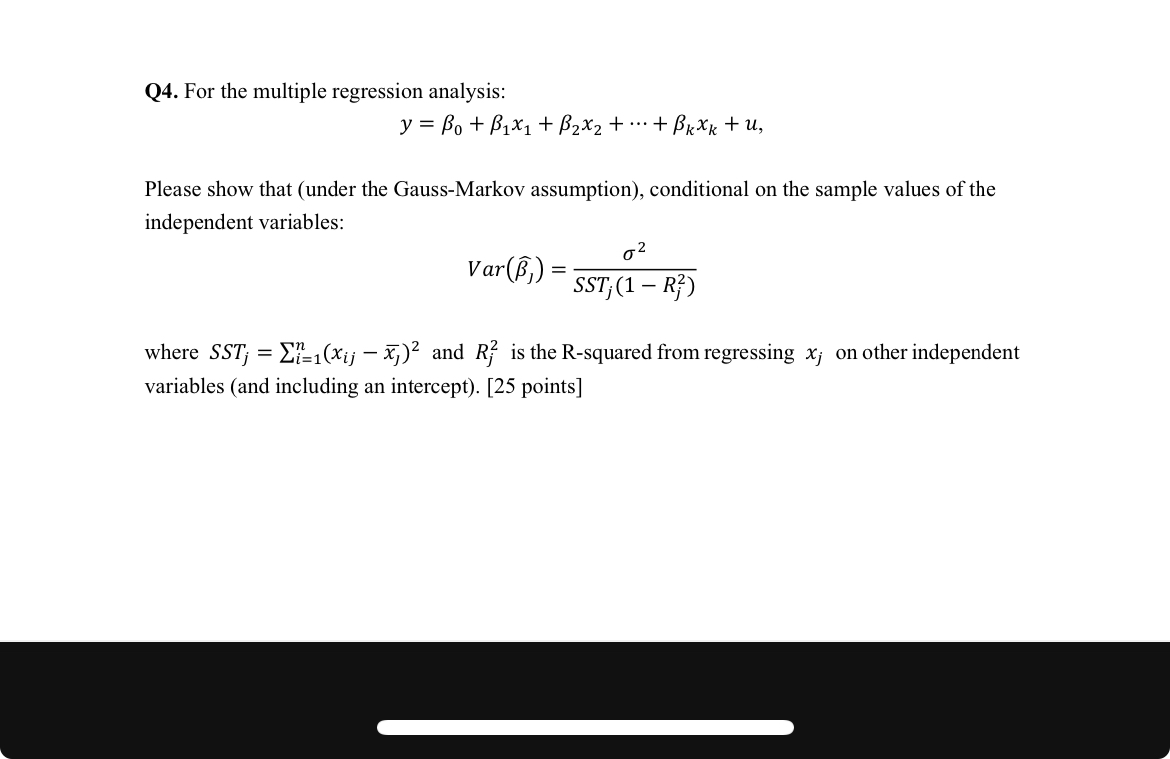 Solved Q4. ﻿For the multiple regression | Chegg.com