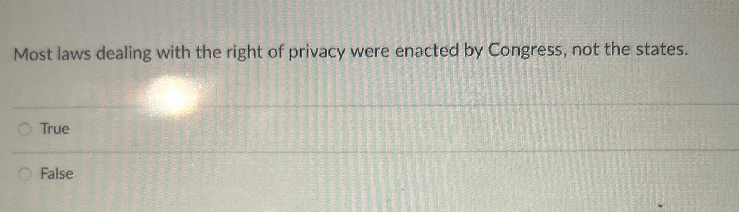 Solved Most laws dealing with the right of privacy were | Chegg.com