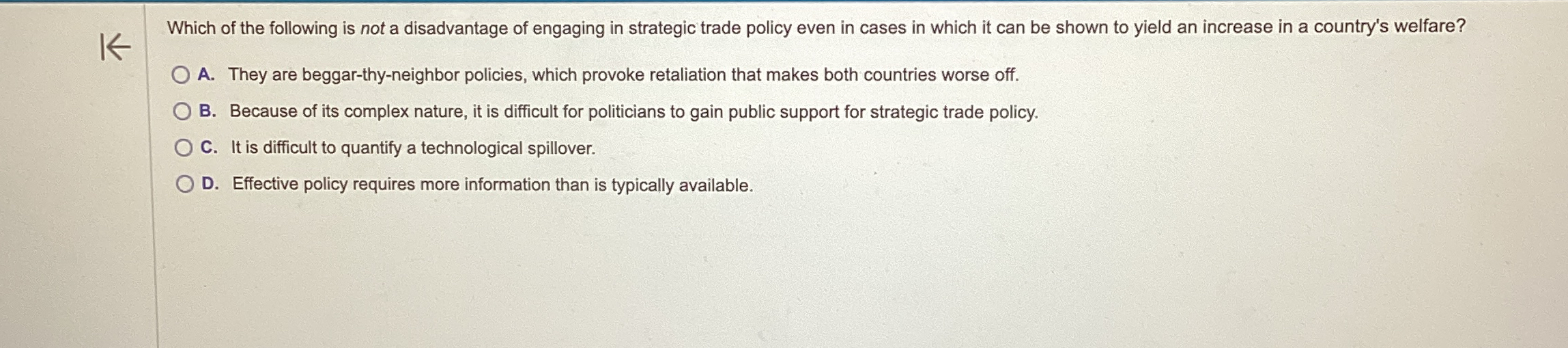 Solved Which of the following is not a disadvantage of | Chegg.com