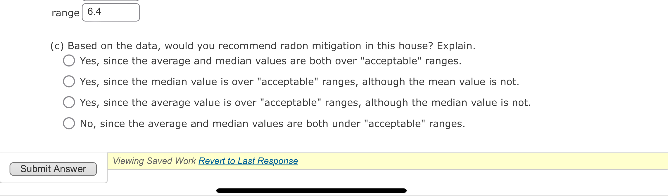 Solved "Radon: The Problem No One Wants to Face" is the | Chegg.com