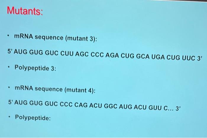 Solved Both codon tables are identical. They are just | Chegg.com