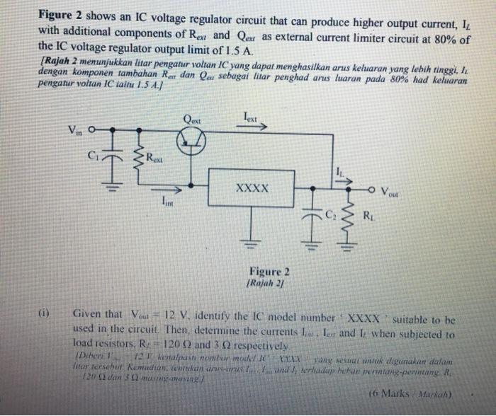 Solved Figure 2 shows an IC voltage regulator circuit that | Chegg.com
