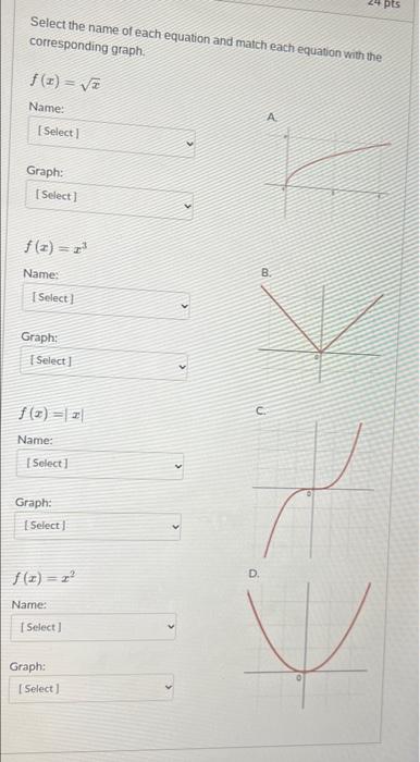 Solved Select the name of each equation and match each | Chegg.com