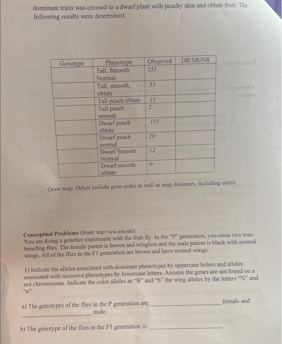 Solved Using branch diagrams to determine gene order: | Chegg.com