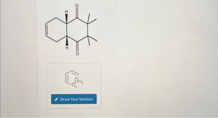 Solved Draw the starting materials (diene and dienophile) | Chegg.com