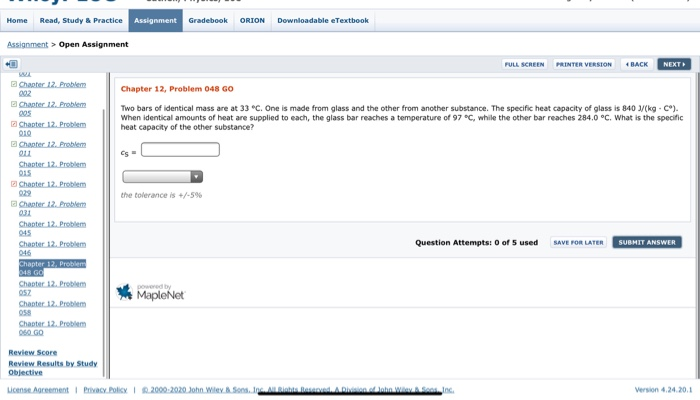 Solved Home Read, Study & Practice Assignment Gradebook | Chegg.com