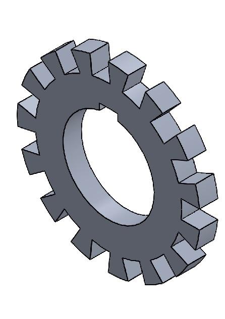 Please create 3D model of part in Solidworks, with | Chegg.com