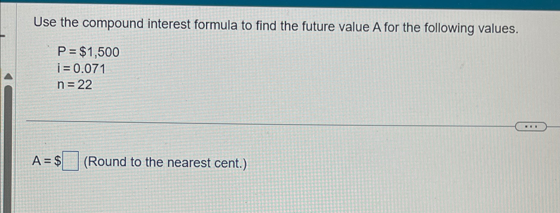 Solved Use the compound interest formula to find the future | Chegg.com