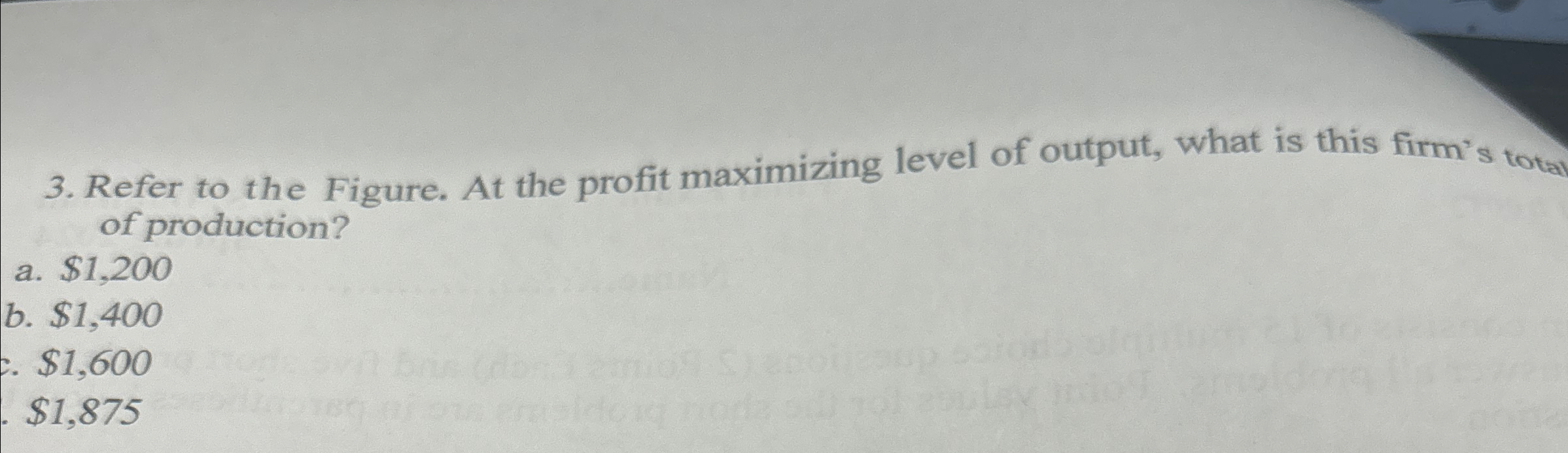 Solved Refer to the Figure. At the profit maximizing level | Chegg.com