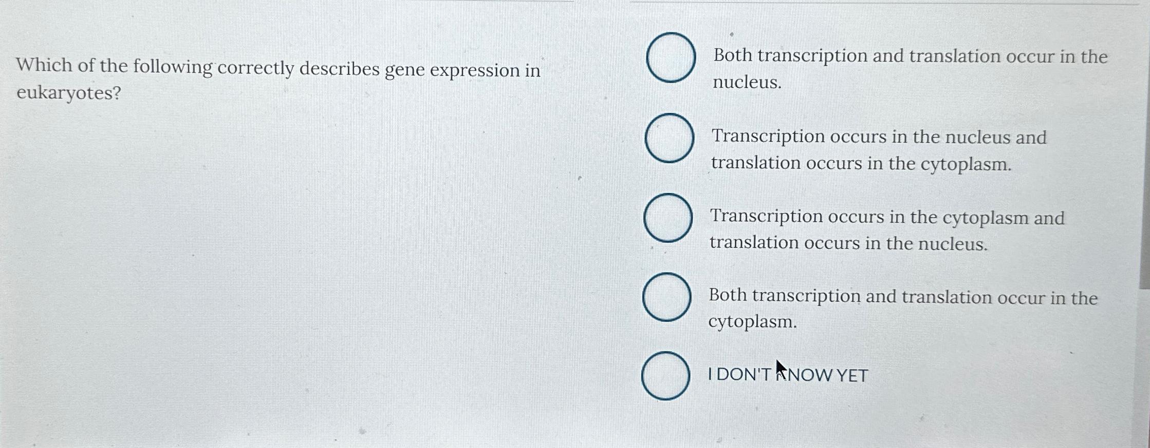 Solved Which of the following correctly describes gene | Chegg.com
