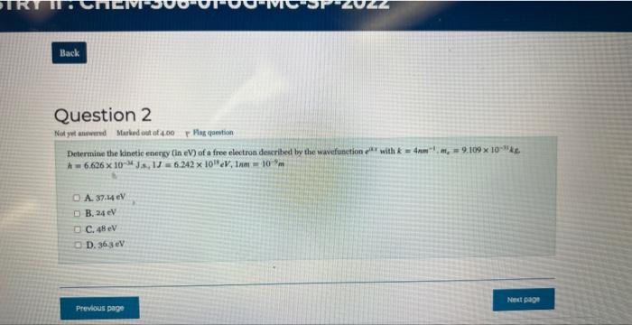 Which of the below expectation values are or may be | Chegg.com