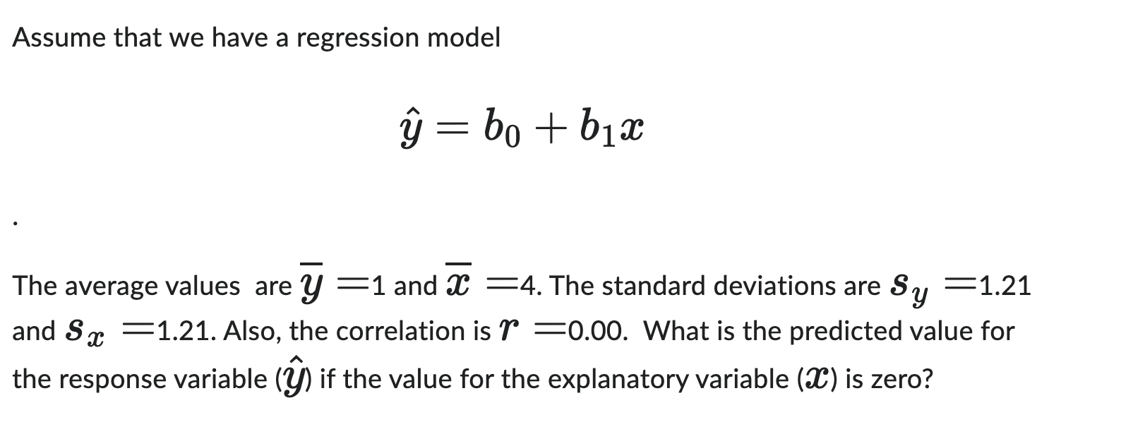 Solved Assume that we have a regression | Chegg.com