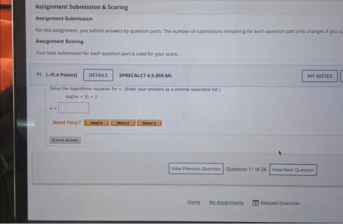 Solved Assignment Submission For this assignment, you submit | Chegg.com