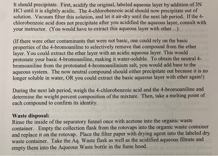 Solved (2) What is the purpose of addition of aqueous NaOH | Chegg.com