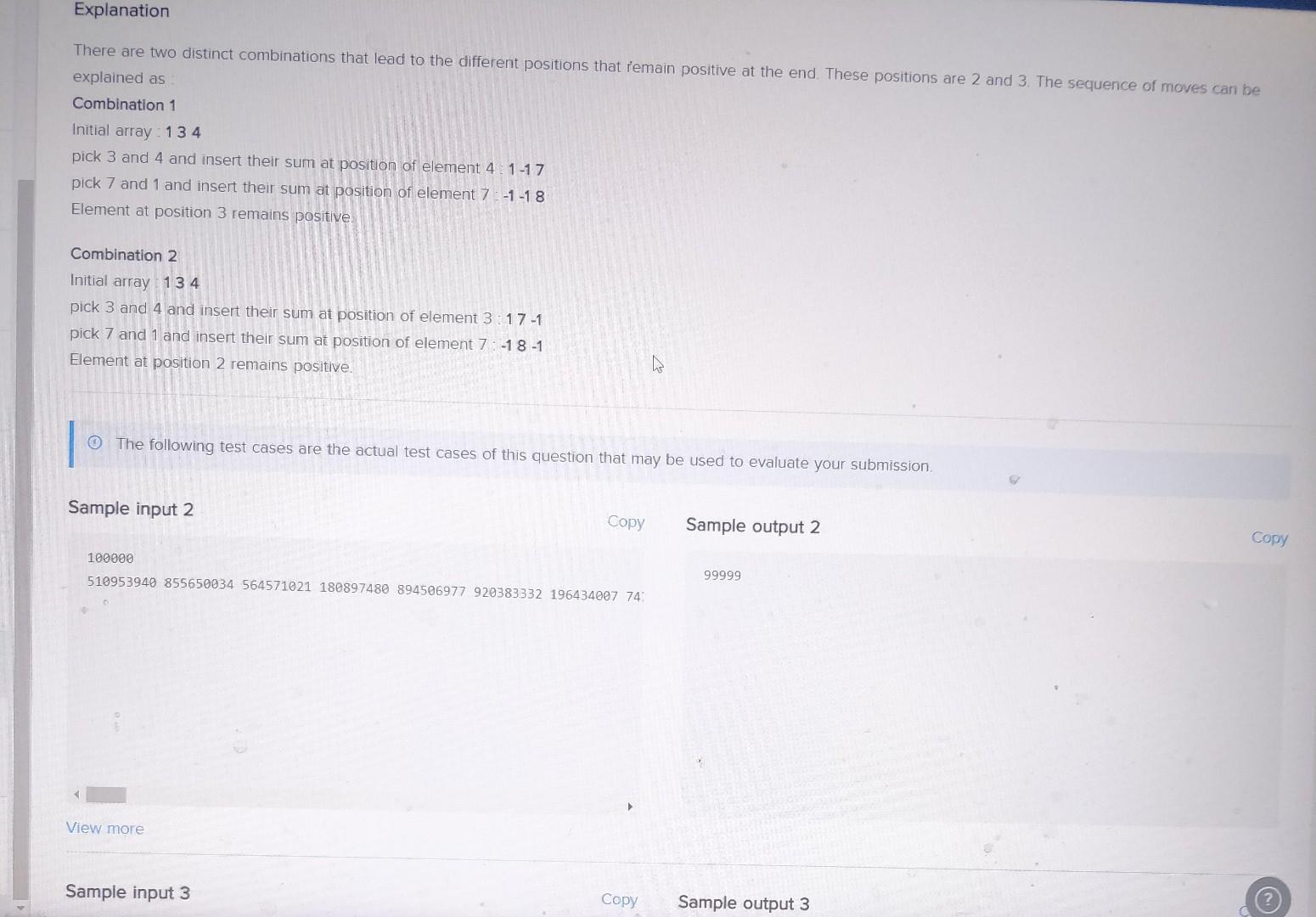 Solved You Are Given An Array Of N Positive Integers You Chegg