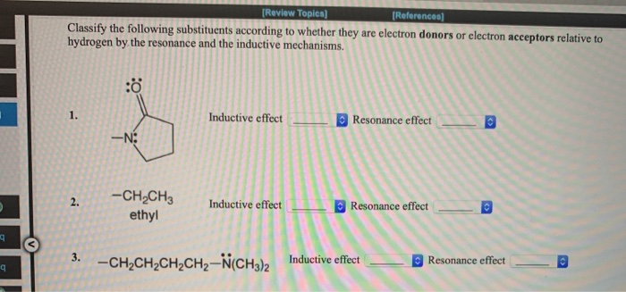 Solved [Review Toples) [References) Classify the following | Chegg.com