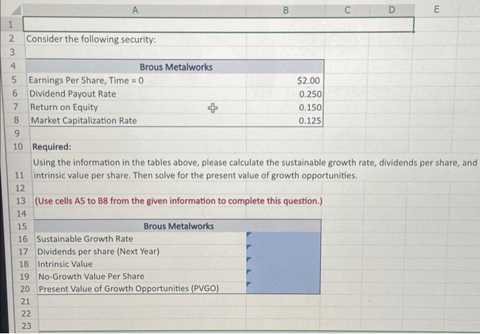 Solved Using the information in the tables above, please | Chegg.com