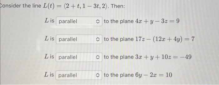 Solved Consider the planes 3x+2y+3z=1 and 3x+3z=0 (A) Find | Chegg.com