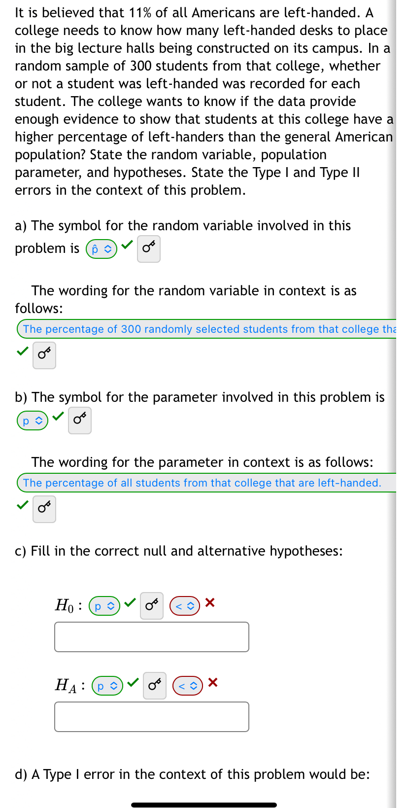 Solved It is believed that 11% ﻿of all Americans are | Chegg.com