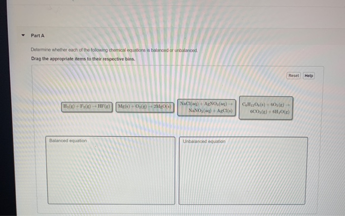 Solved Part A Determine whether each of the following | Chegg.com