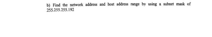 Solved The subnet mask in binary | Chegg.com