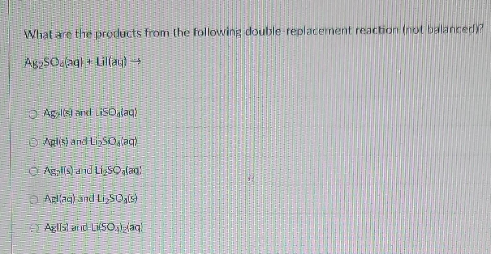 Solved What are the products from the following | Chegg.com