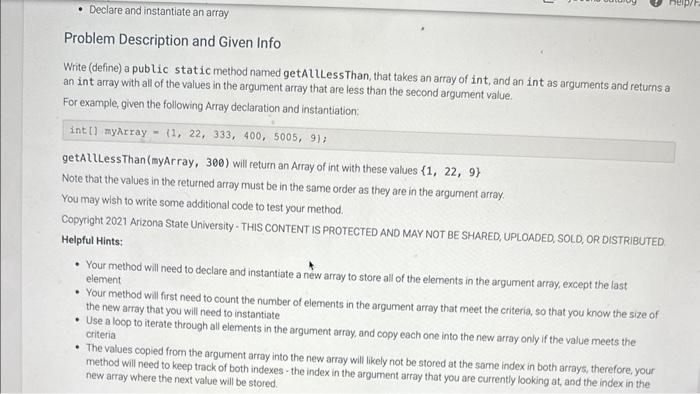 Solved This is an Individual Assignment. You must complete | Chegg.com