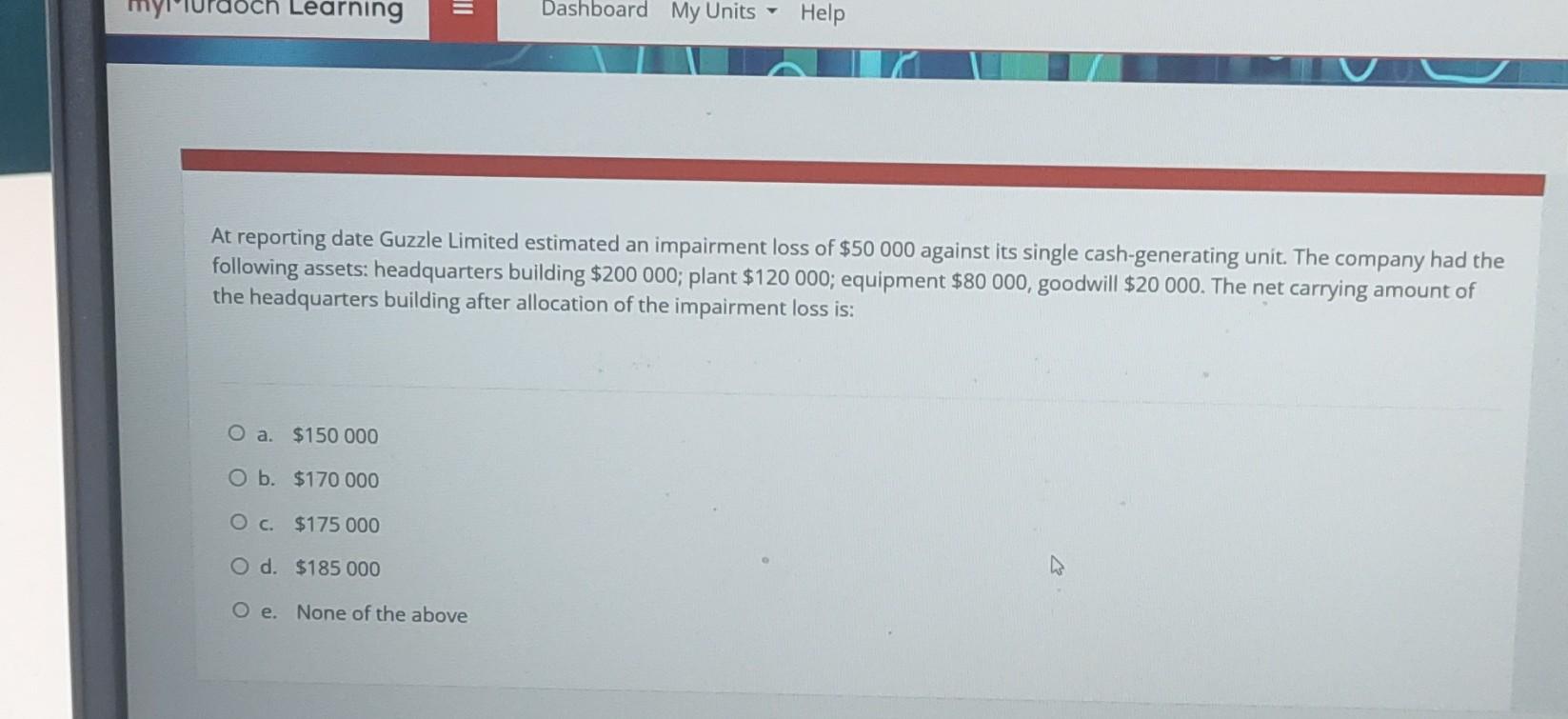 Solved At reporting date Guzzle Limited estimated an | Chegg.com