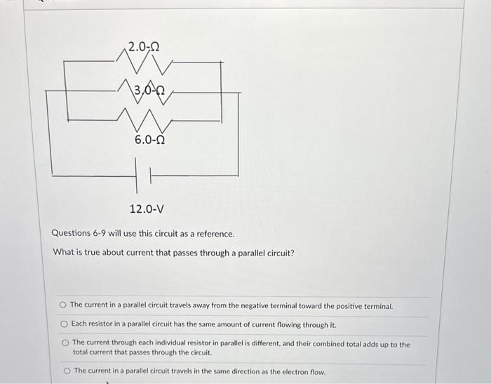 Solved Questions 1-5 will use this circuit as a reference. | Chegg.com