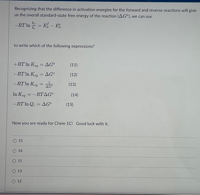 Solved Recognizing that the difference in activation | Chegg.com