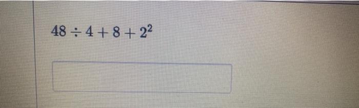 Solved 6 X 3 - 6 X 2 48 = 4+ 8 + 22 49 - 4 x (49 :7) | Chegg.com