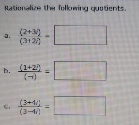 Solved Rationalize the following | Chegg.com