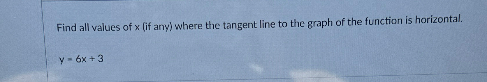 Solved Find all values of x (if any) ﻿where the tangent line | Chegg.com