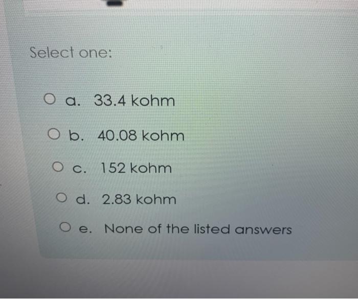 In the following BJT amplifier, hie=1k, hfe=99. The | Chegg.com