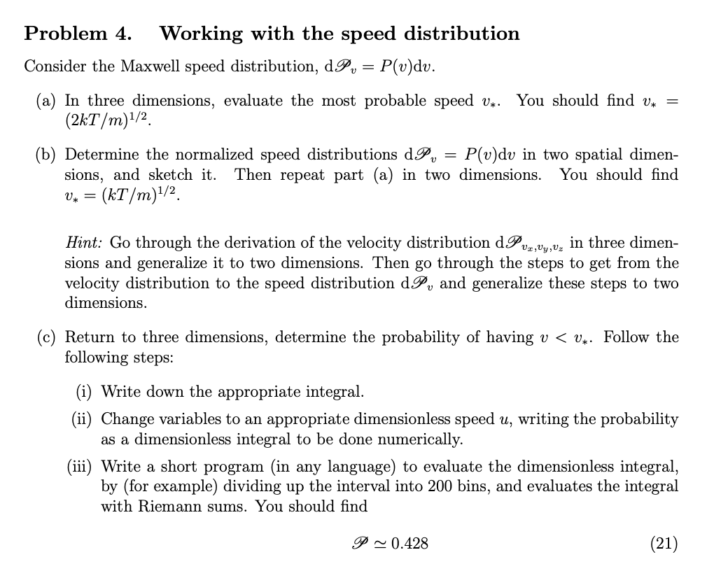 Solved PLEASE ANSWER PART C ONLY THANK YOU :) Problem 4. | Chegg.com