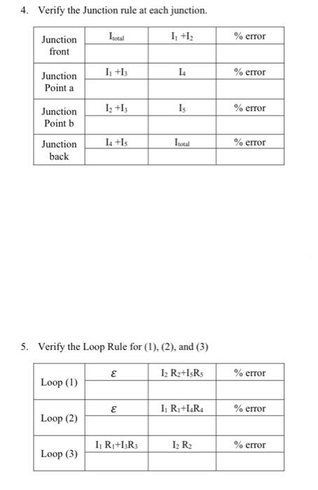 I just want to see how to do #4&5, and the % error at | Chegg.com