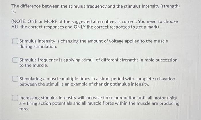 Solved A tetanic contraction produces more force than a | Chegg.com