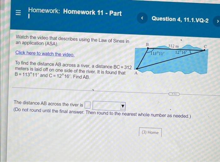 Solved Homework: Homework 11 - Part 1 Question 4, 11.1.VQ-2 | Chegg.com