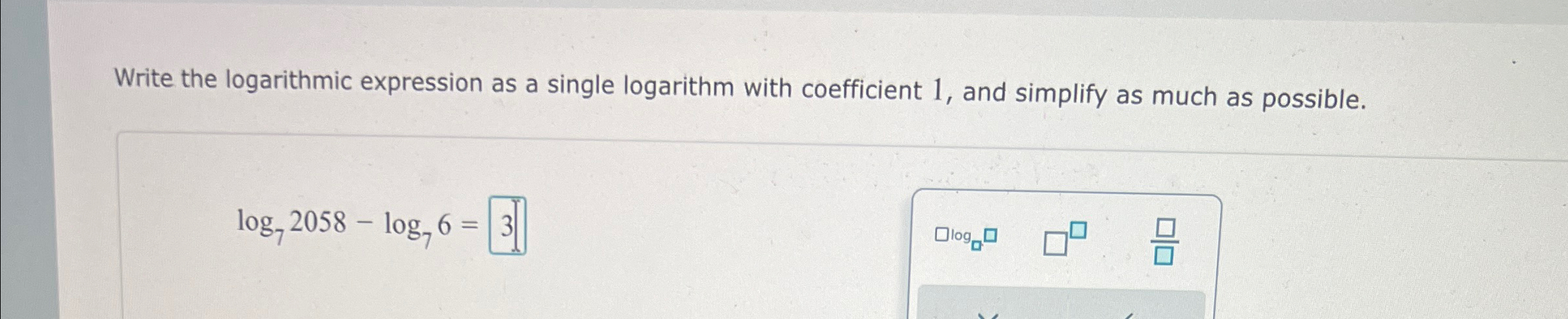 Solved Write the logarithmic expression as a single | Chegg.com
