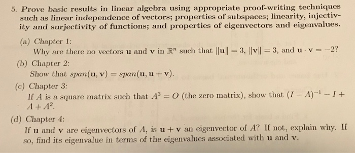 Abstract Algebra Proofs