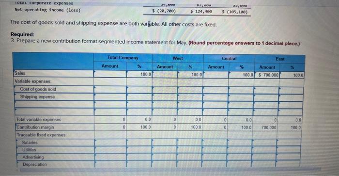Solved Problem 6-26 (Algo) Restructuring a Segmented Income | Chegg.com