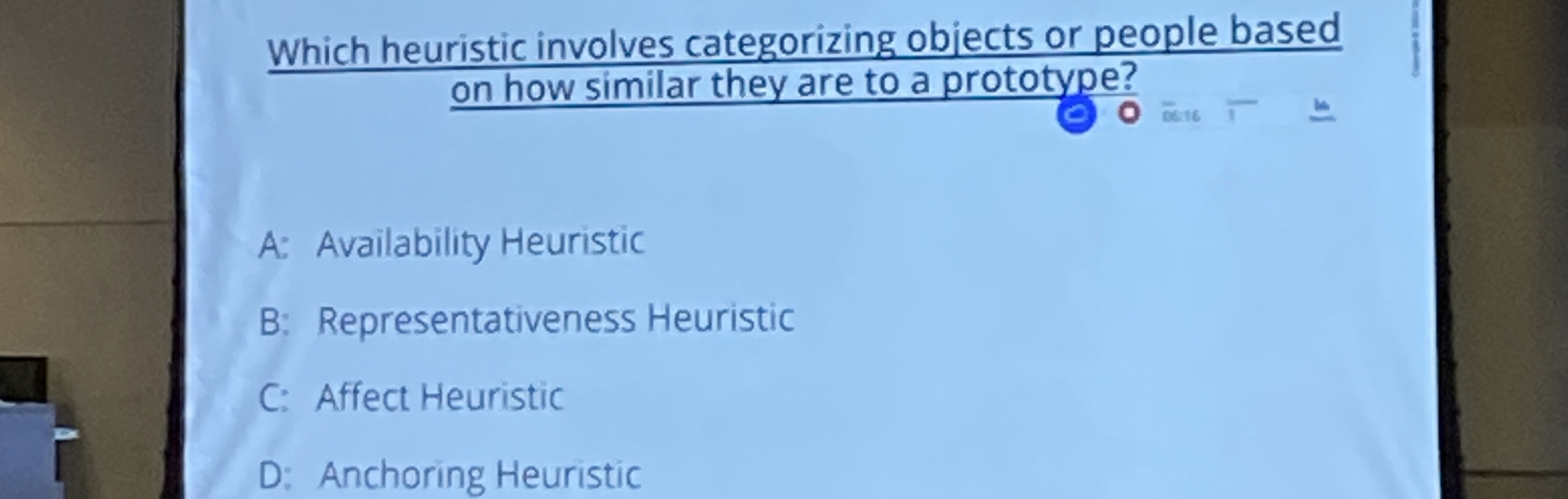 Solved Which heuristic involves categorizing objects or | Chegg.com