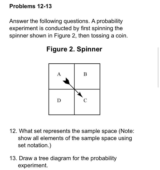 Solved Answer the following questions. A probability | Chegg.com