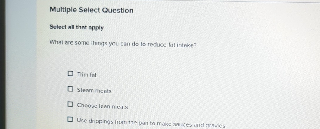 Solved Multiple Select QuestionSelect all that applyWhat are | Chegg.com