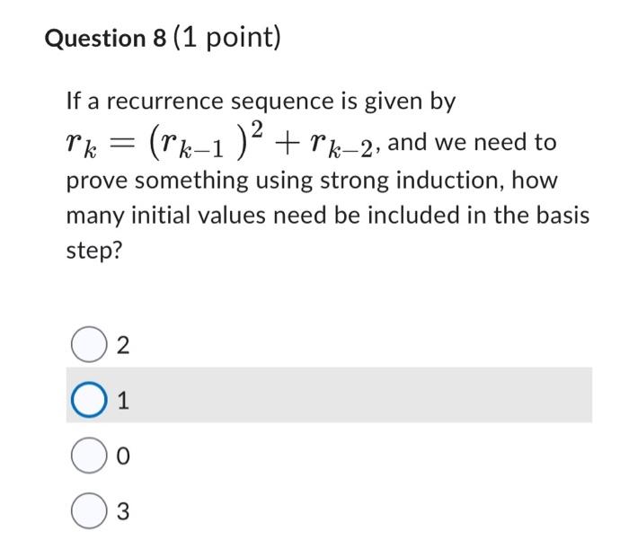 Solved What is the correct, Mathematical way of writing an | Chegg.com