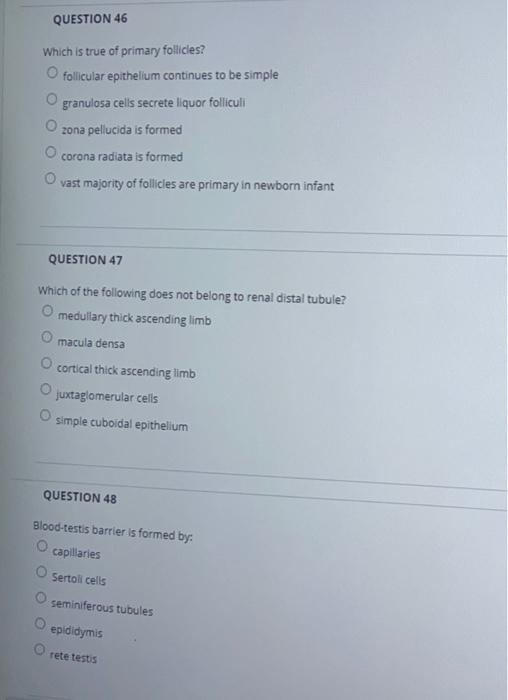 Solved Podocytes have: basal infoldings brush border foot | Chegg.com