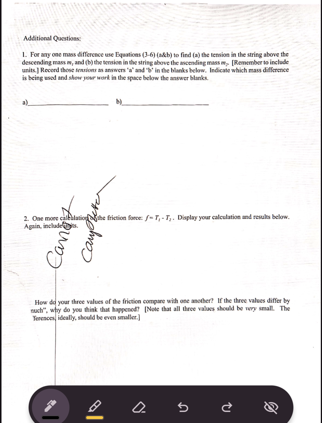 Experiment 3. ﻿Atwood's MacNamLabTi.Lab | Chegg.com
