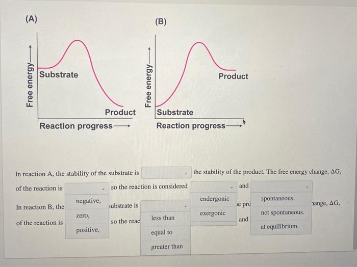 Solved (A) (B) Substrate A Product Product Substrate | Chegg.com